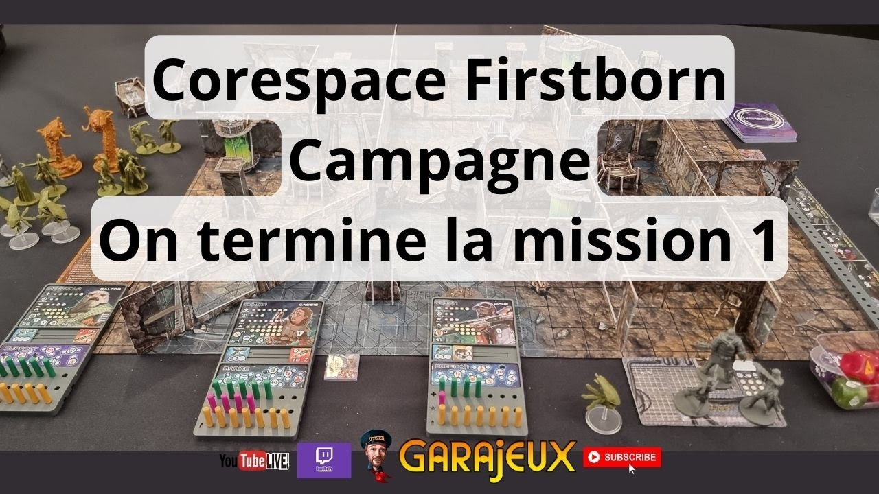 Corespace FirstBorn va-t-on survivre ?! fin de la mission 1 - YouTube