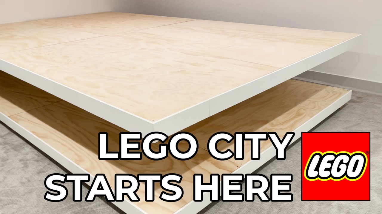 Building the Ultimate LEGO City Table - YouTube