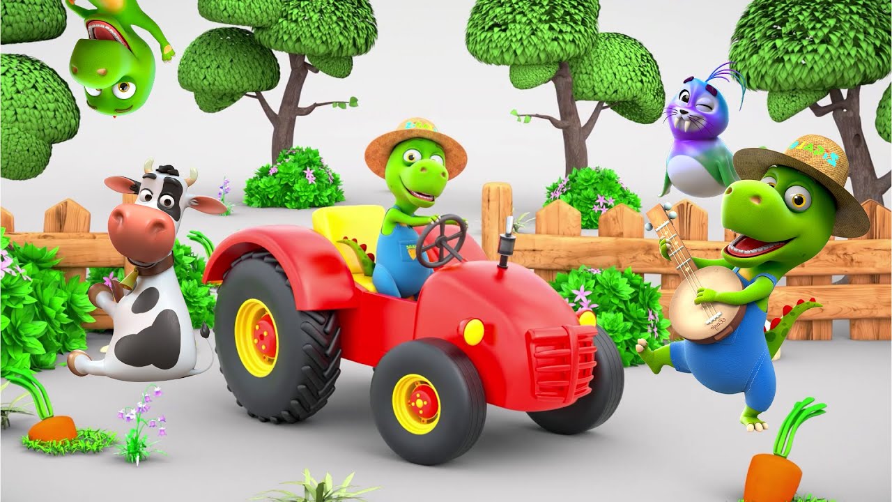 Dinosaur Songs - Zigaloo Zigaloo | Fun Nursery Rhymes for Kids! 🌾🐮🦖 ...