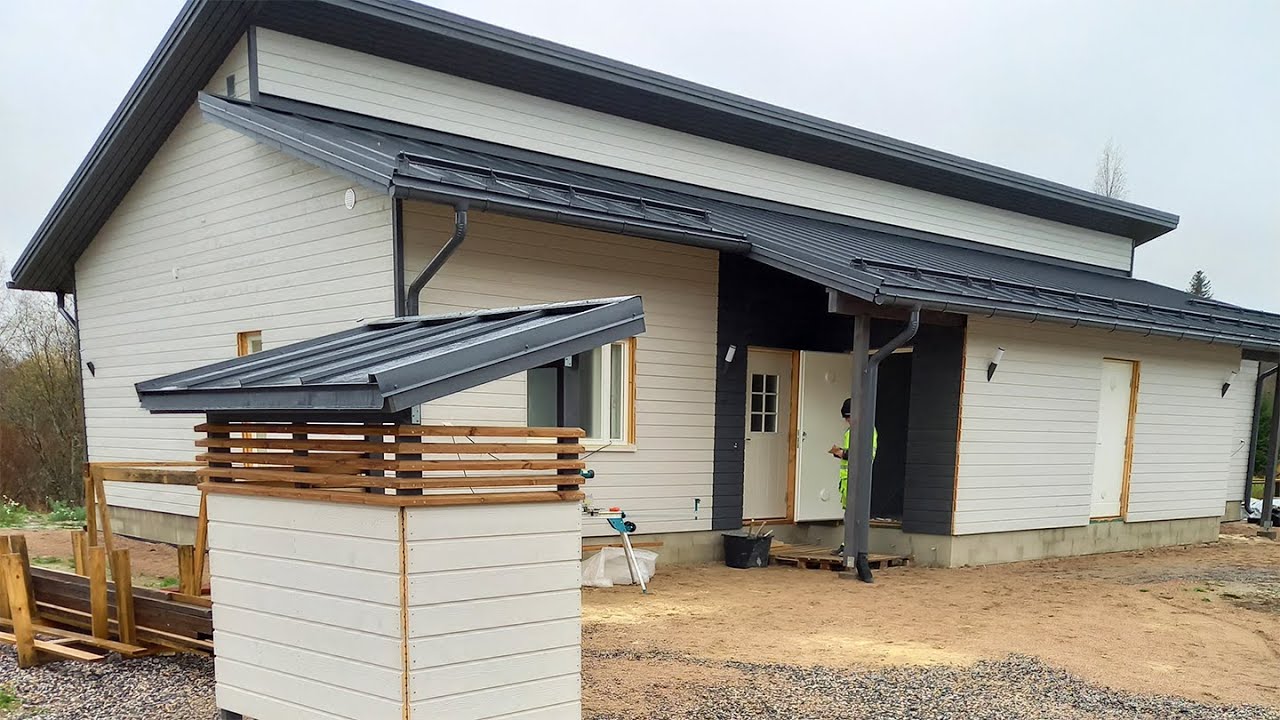 Talon rakentaminen - YouTube