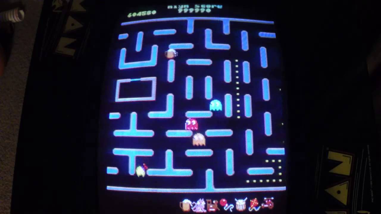 Jr. Pac-Man turbo: Kill Screen 3,610,800 - YouTube