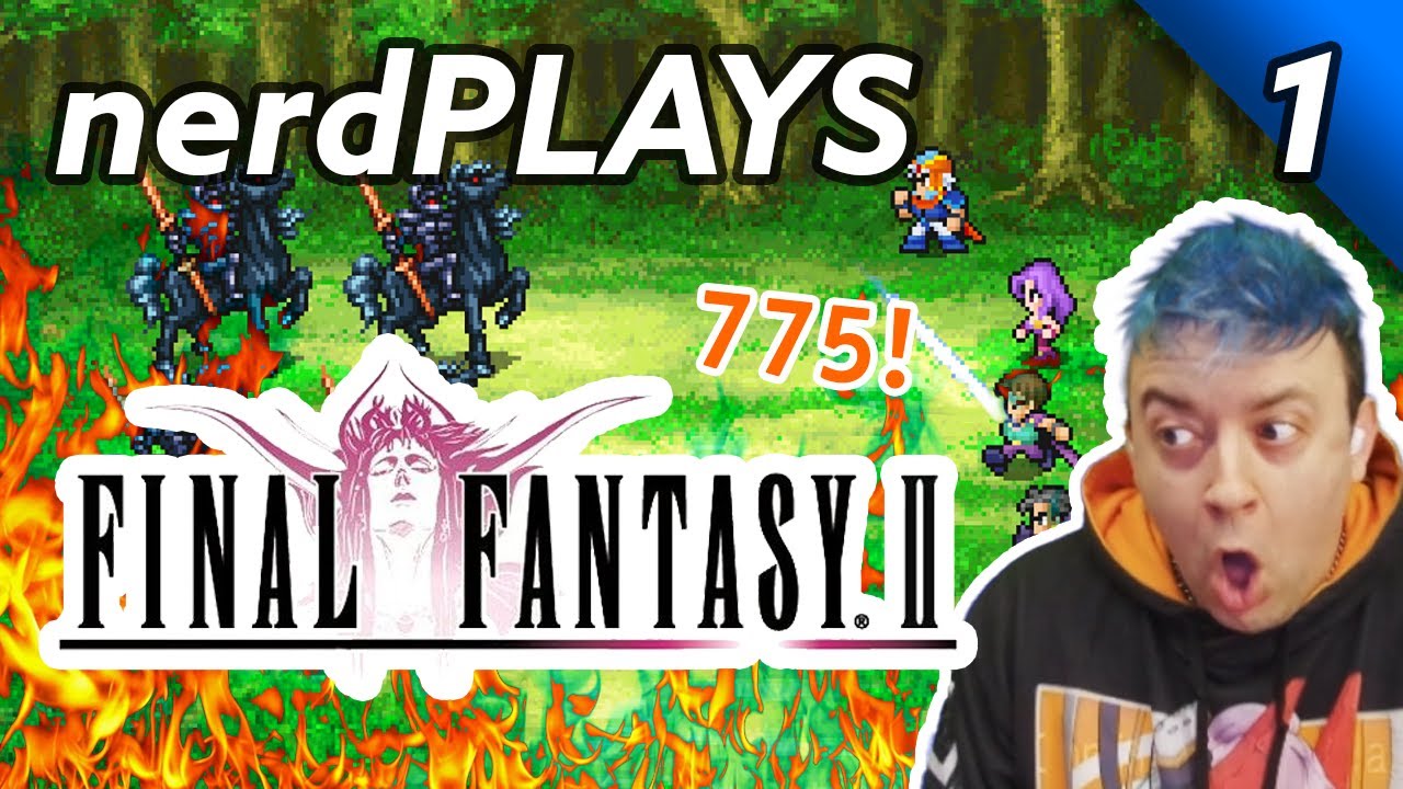 FFII: Pixel Remaster Part 1 - nerdSMASH First Playthrough & Reaction ...