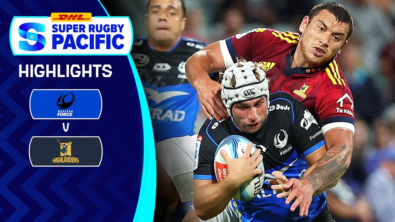 HIGHLIGHTS | Force vs Highlanders | Super Rugby Pacific Round 9 | Sky ...