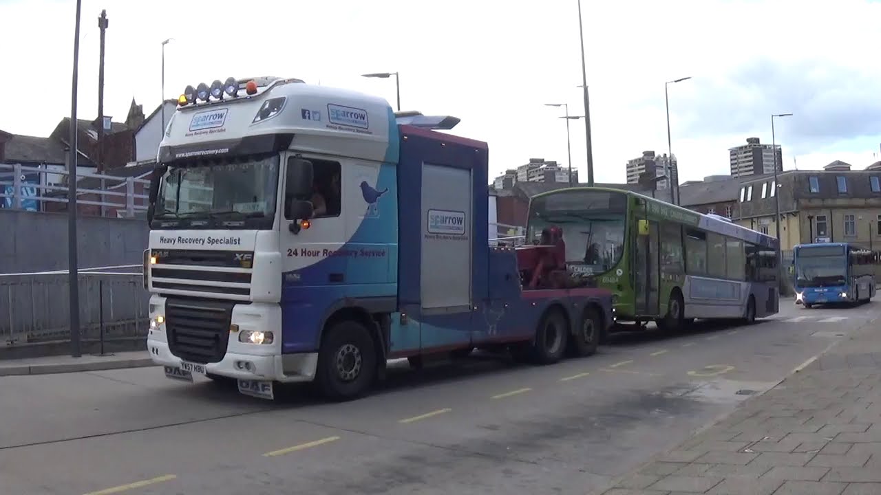 Break down at Rochdale bus station - YouTube