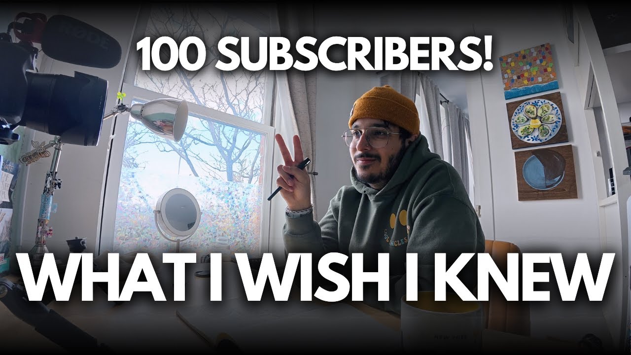 my first 100 subscribers! what i learned... - YouTube