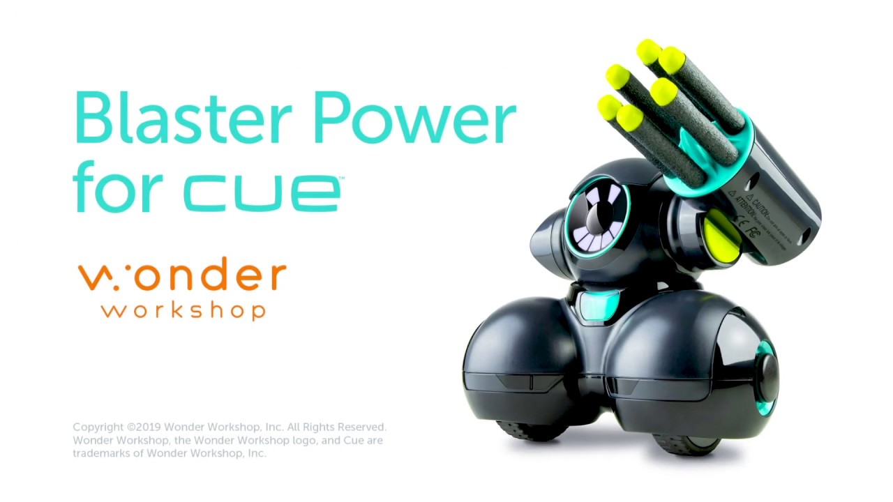 Blaster Power for Cue | Wonder Workshop - YouTube