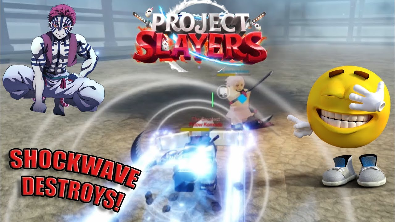 Buffed SHOCKWAVE BDA DESTROYS in PVP! (Project Slayers) - YouTube