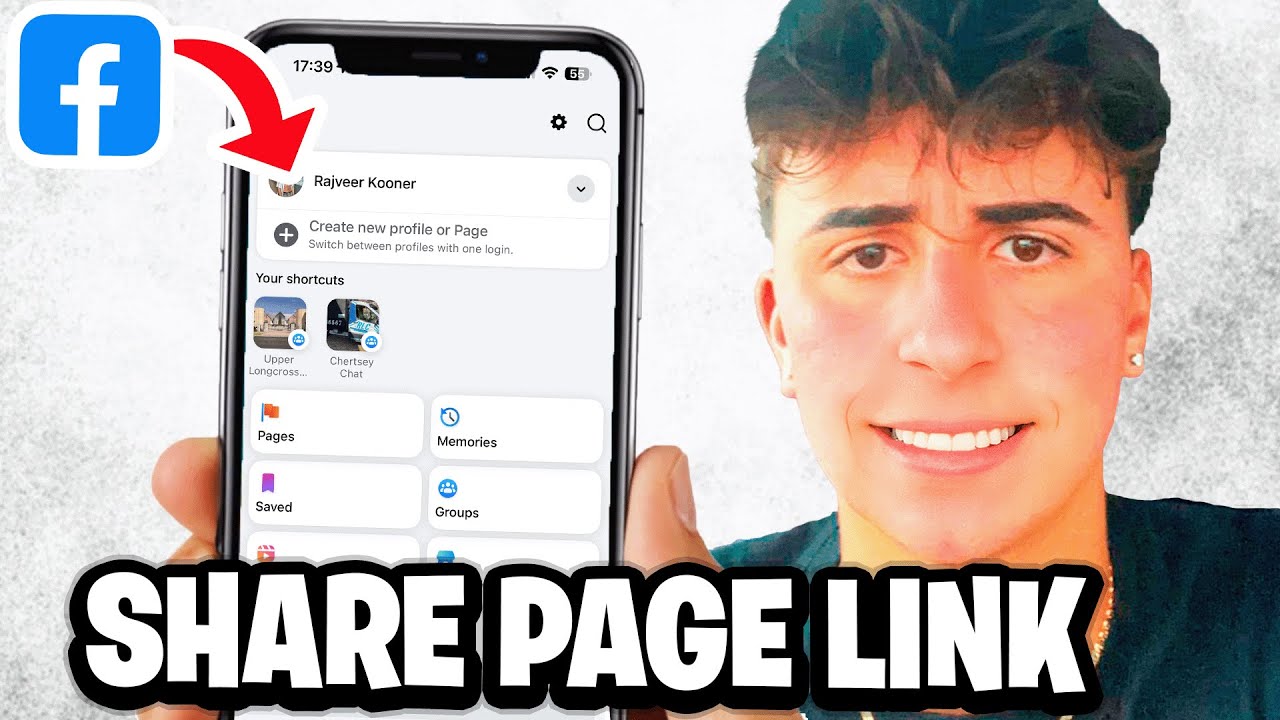 How To Share Facebook Page Link - Fastest Guide - YouTube
