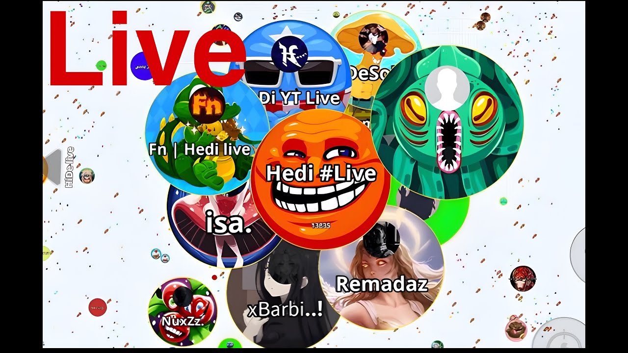 AGARIO MOBILE LIVE STREAM 🤩 #TheLev - YouTube