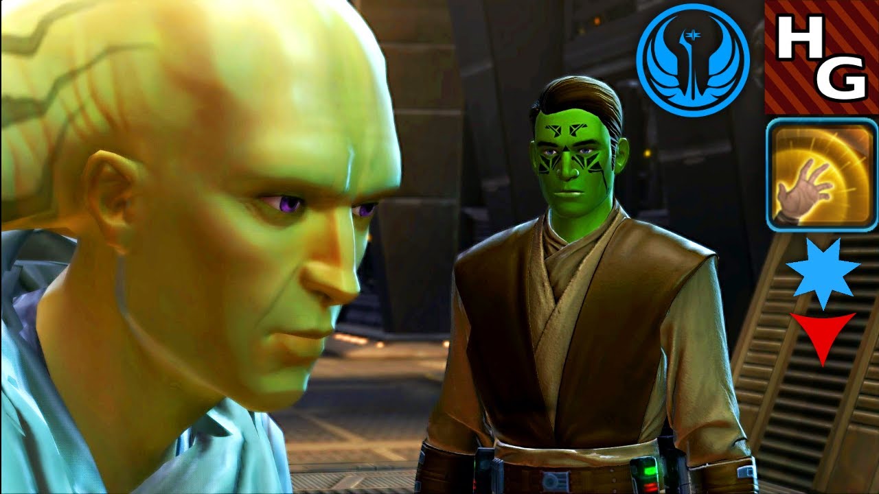 SWTOR Relentless Ambitions Jedi Consular [Male] - YouTube