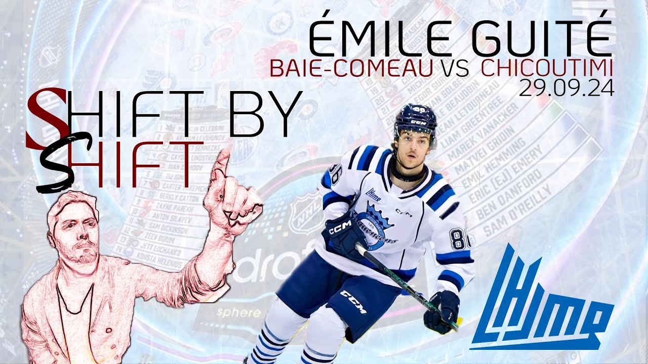 Émile Guité #86 | Chicoutimi Sagueneens LHJMQ | Shift by Shift 29.09.24 ...