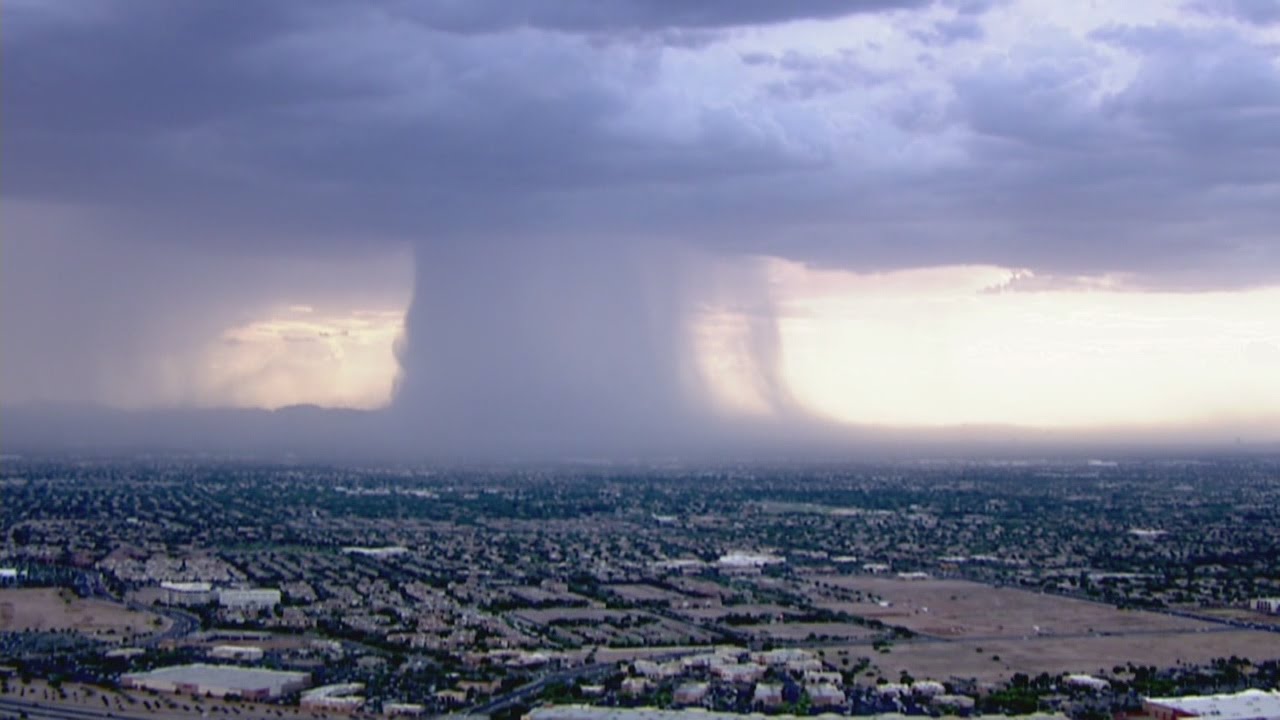 Whoa! Air15 captures rain column during monsoon storm - YouTube