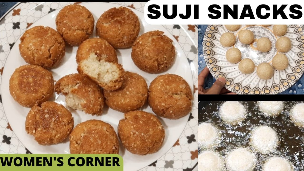 Easy And Yummy Suji Snacks | 10 Minutes Suji Snacks Recipe | Women's ...