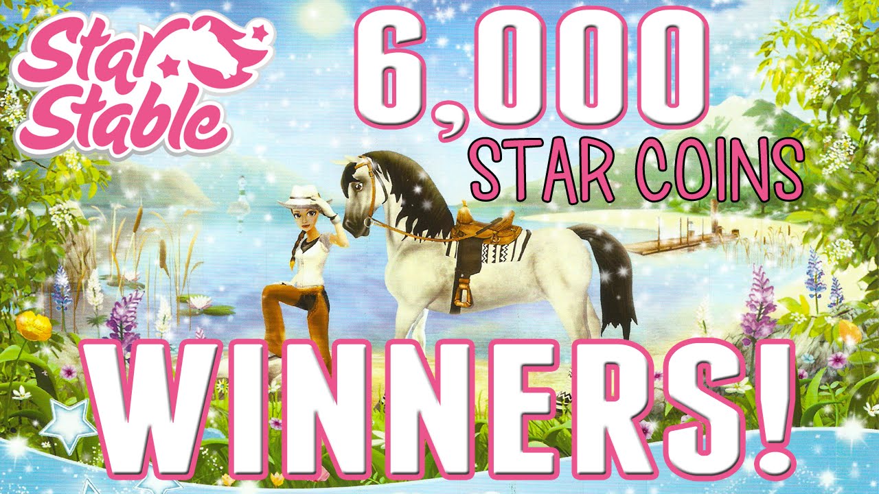 WINNERS Star Stable 6,000 Star Coins Giveaway - YouTube