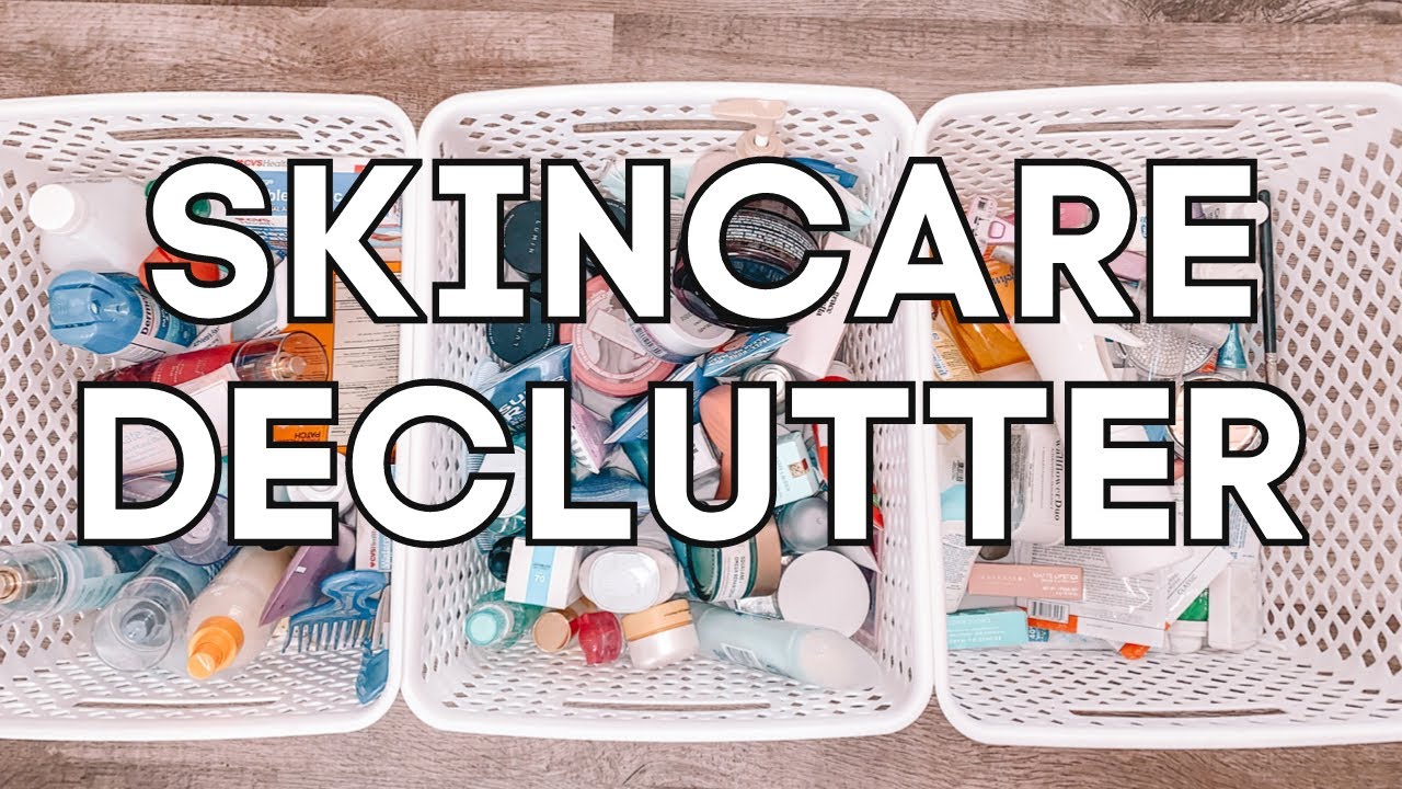 Messy to Minimal | Skincare and Haircare Declutter | Minimalist ...