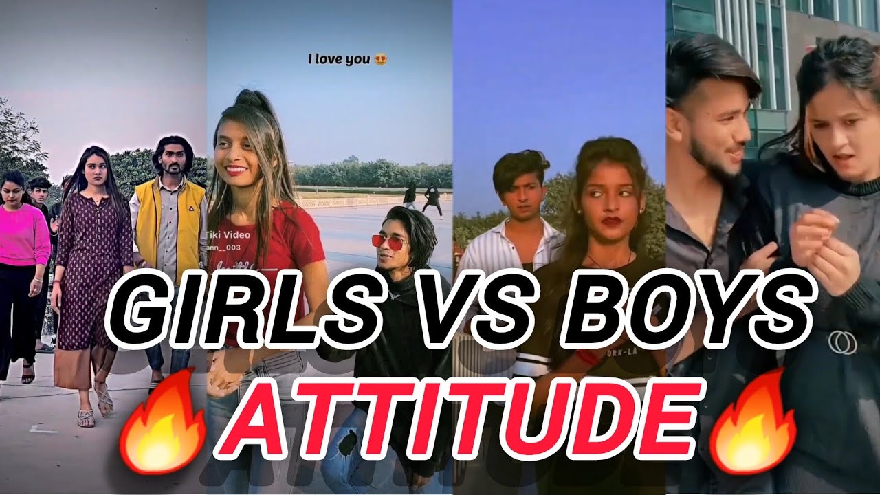 🔥🔥Girls Vs Boys Reels Attitude Video🔥New Instagram Trending Video🔥 ...
