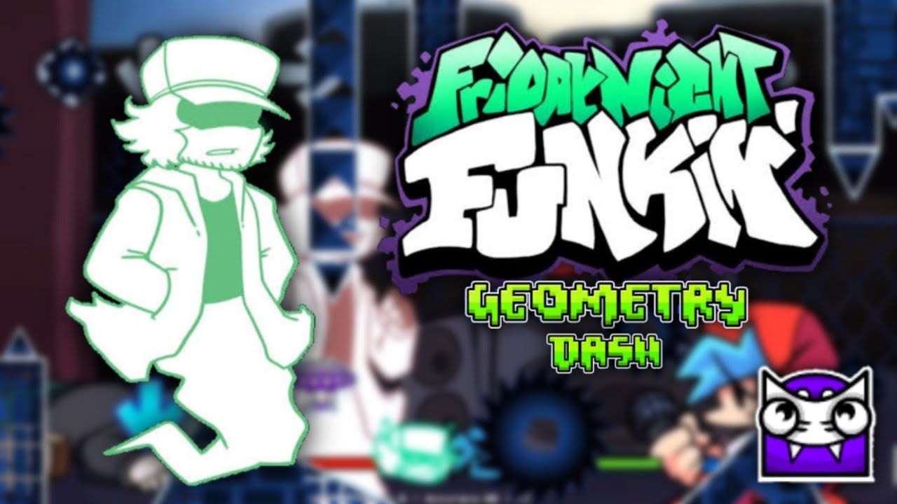 "Fading" Friday Night Funkin Vs Garcello | Croma Key | Geometry Dash ...