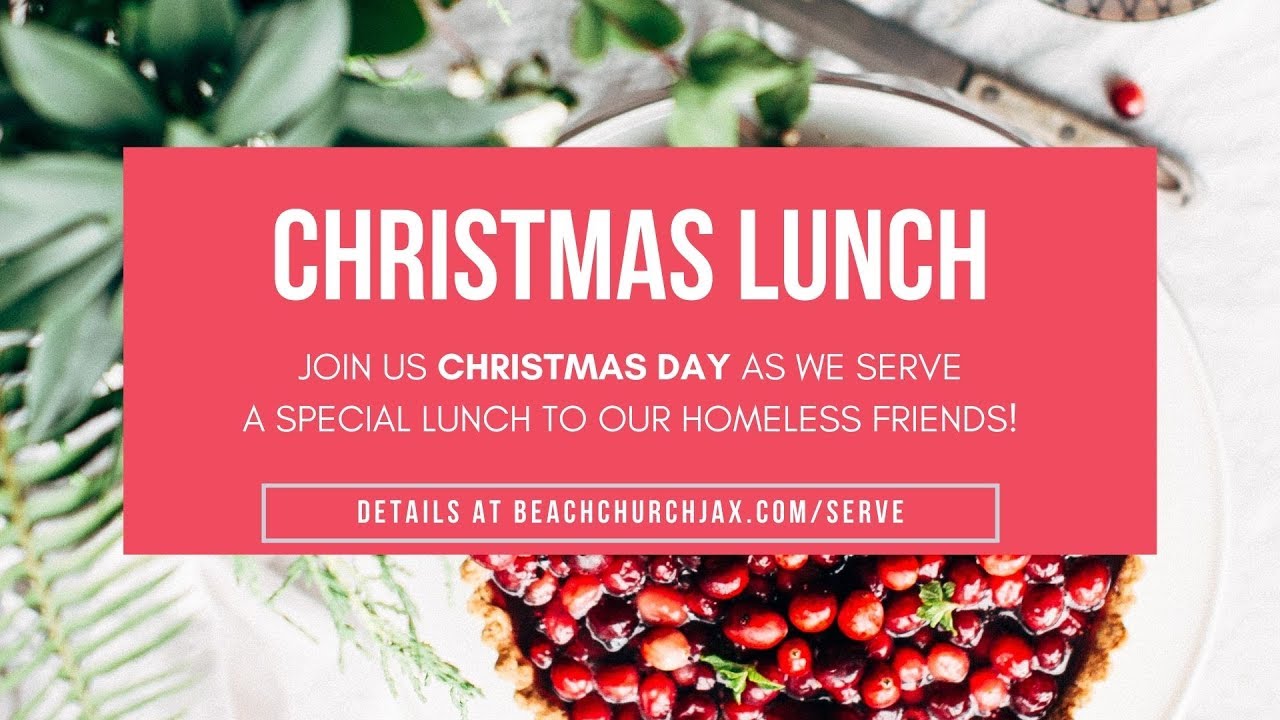 Serve: Join us for Christmas Lunch - YouTube