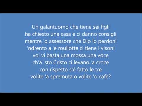 Don Raffaé con testo Fabrizio de André - YouTube