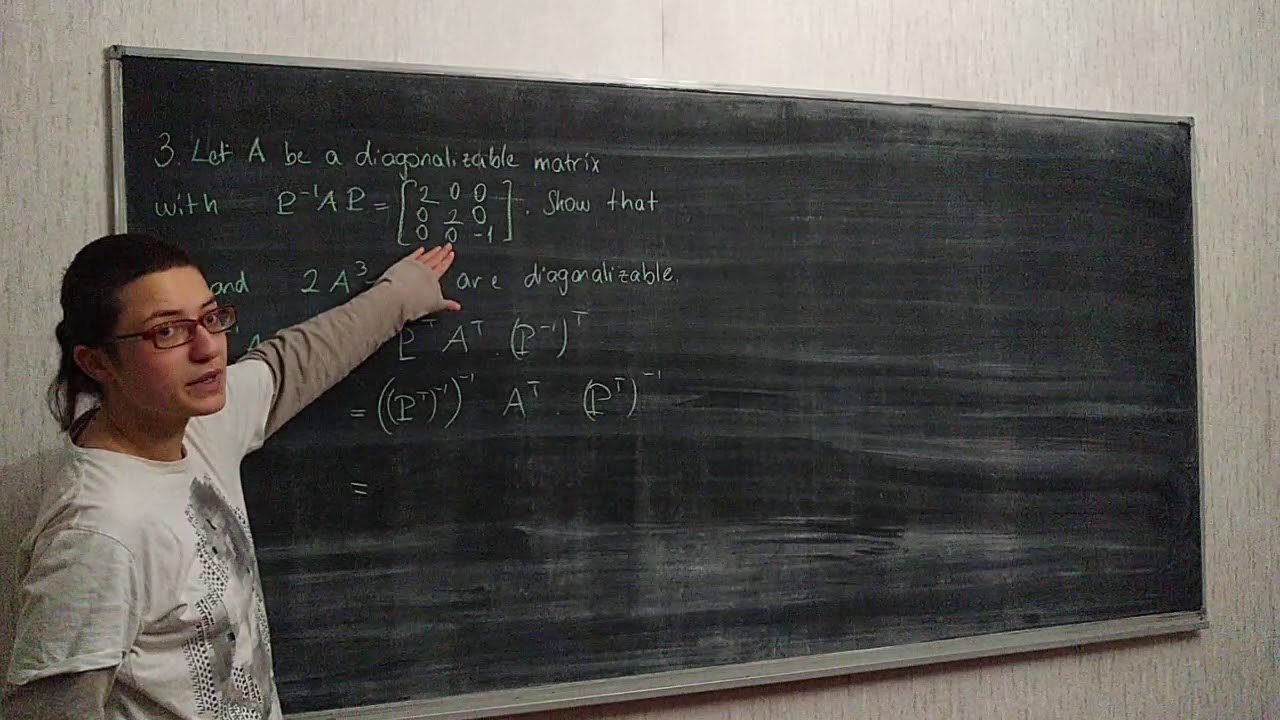 Problem 3 Diagonalization Youtube 4183
