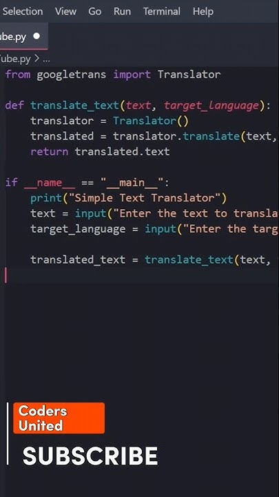 Translator Using Python | #pythonprojects #pythonprogramming #trending #programer # ...