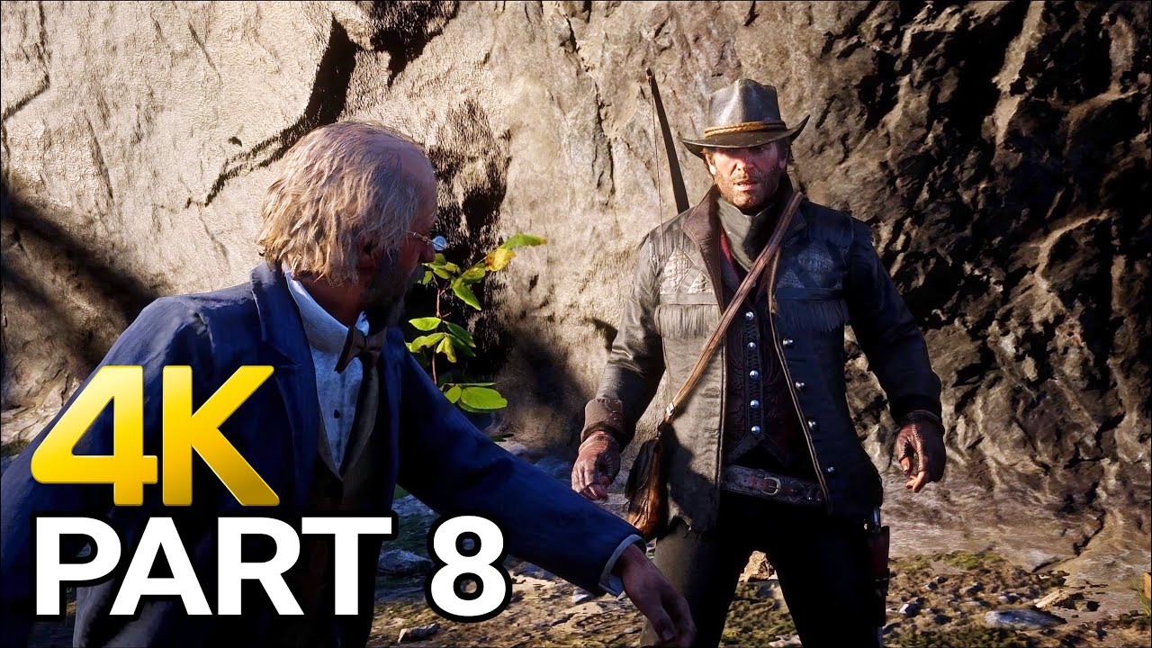 Red Dead Redemption 2 Gameplay Walkthrough Part 8 – No Commentary (4K ...