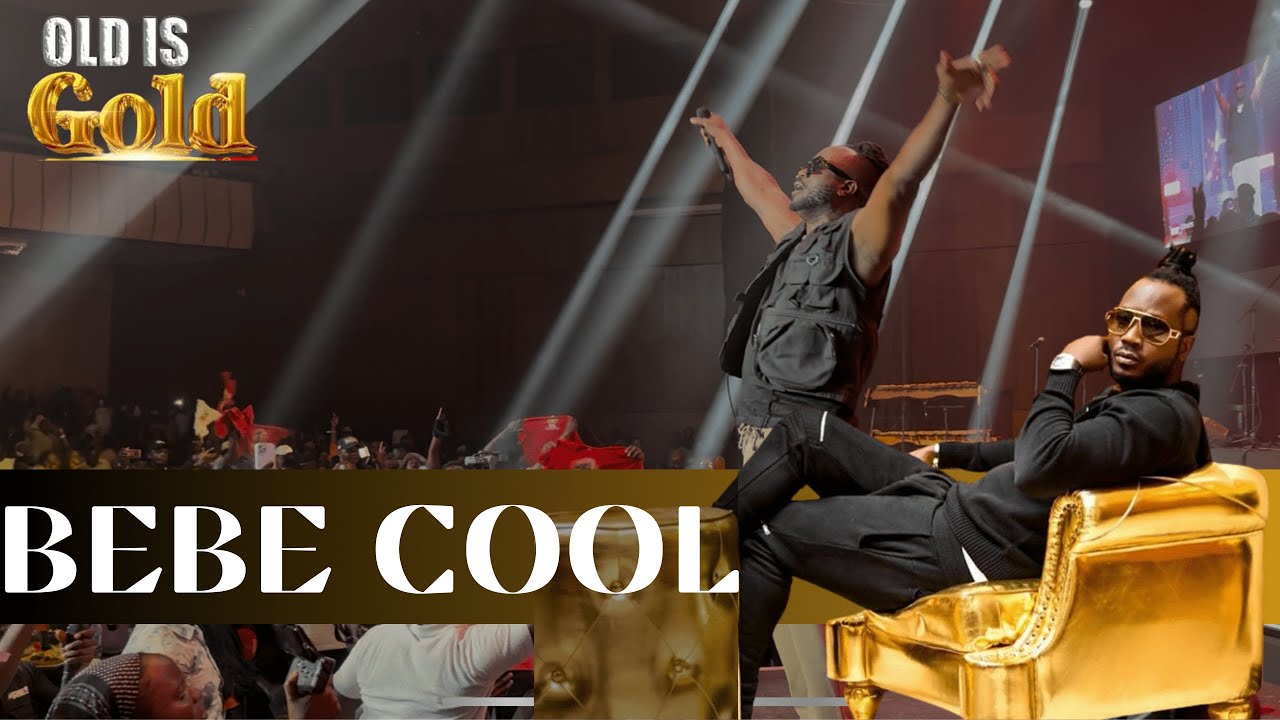 BEBE COOL LIVE PERFORMANCE AT RONALD MAYINJA - OLD IS GOLD CONCERT 2024 ...