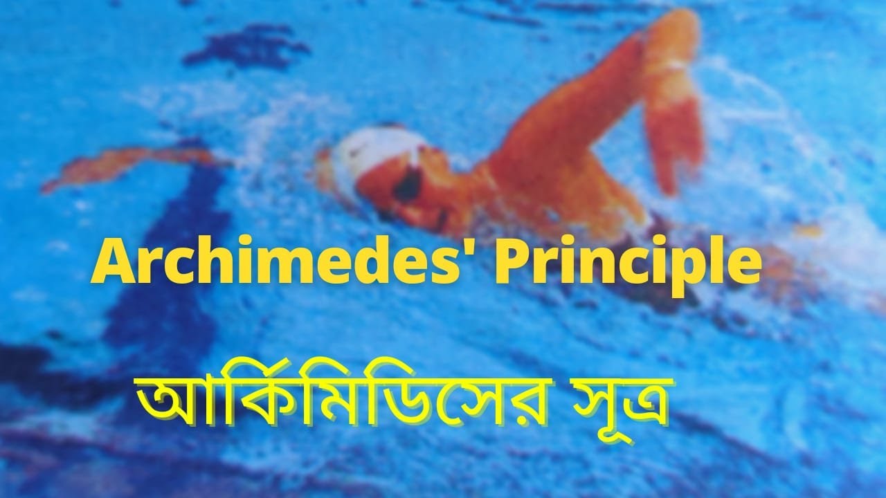 Archimedes' formula||Why is the apparent weight of a floating object ...