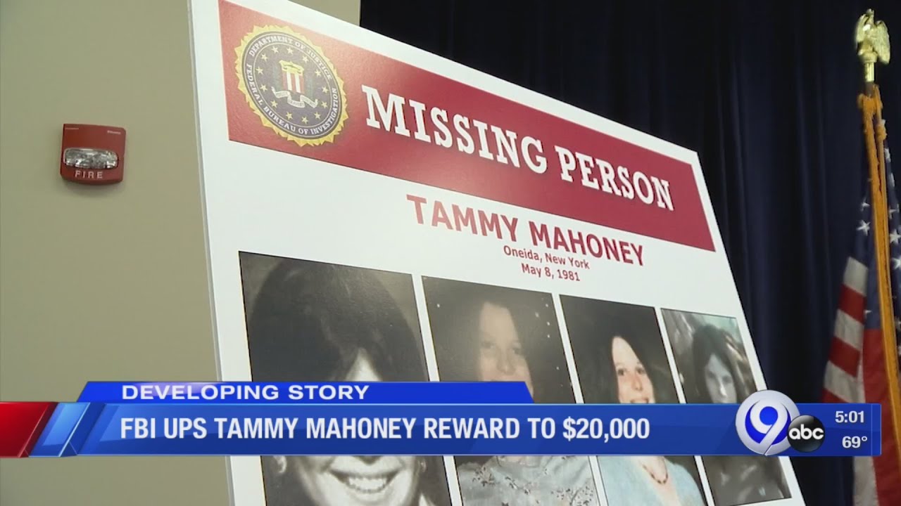 FBI ups Tammy Mahoney reward to $20k - YouTube