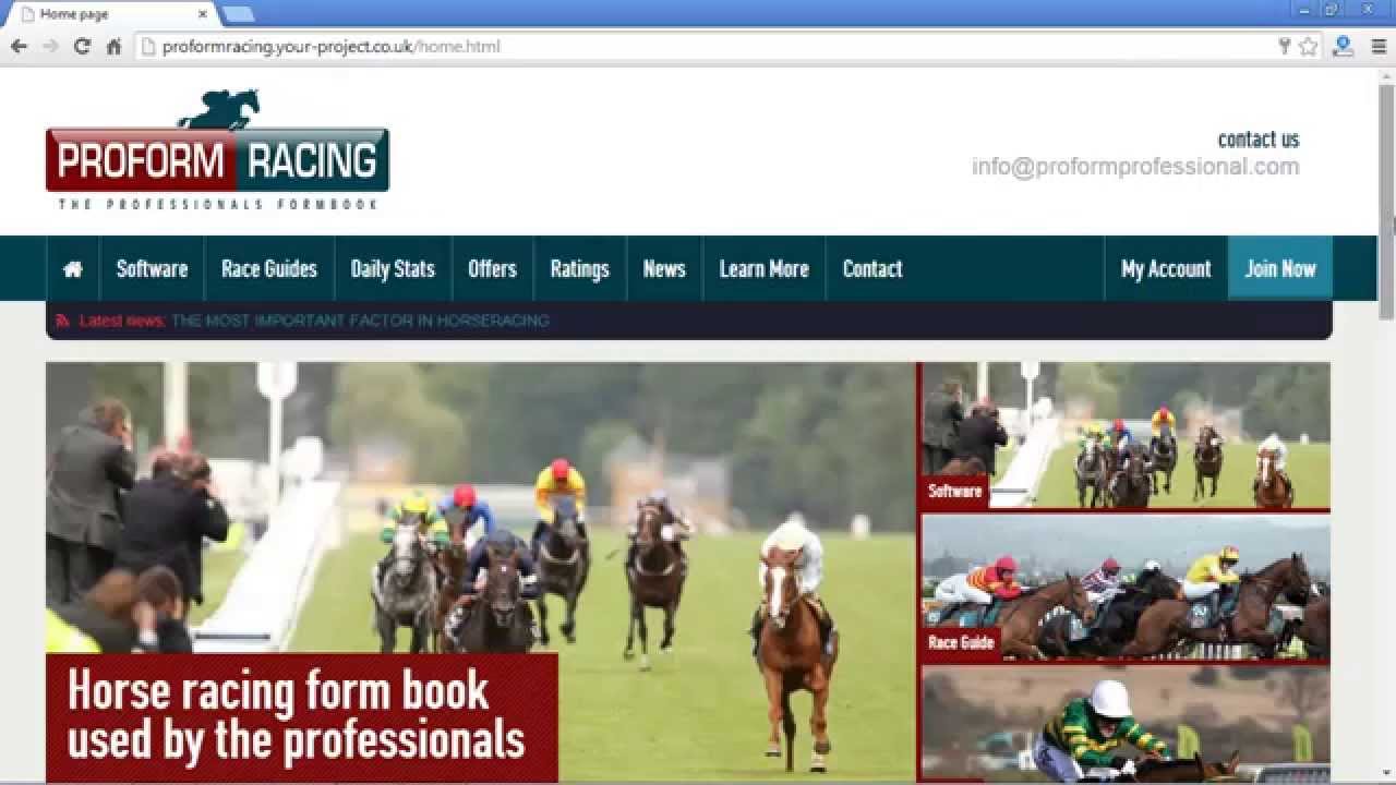 Welcome to the new Proform Racing web site - YouTube