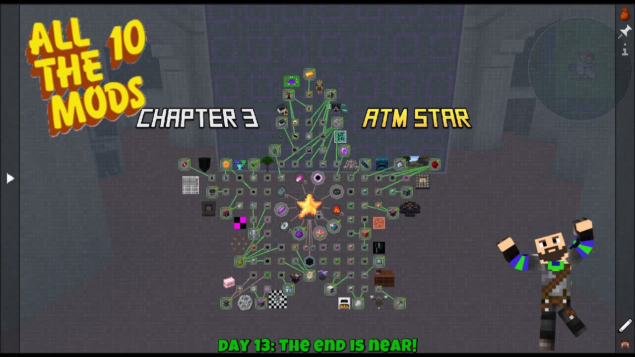 All The Mods 10! Let's Play - Day 13: Mekanism Anti-matter and Modern ...
