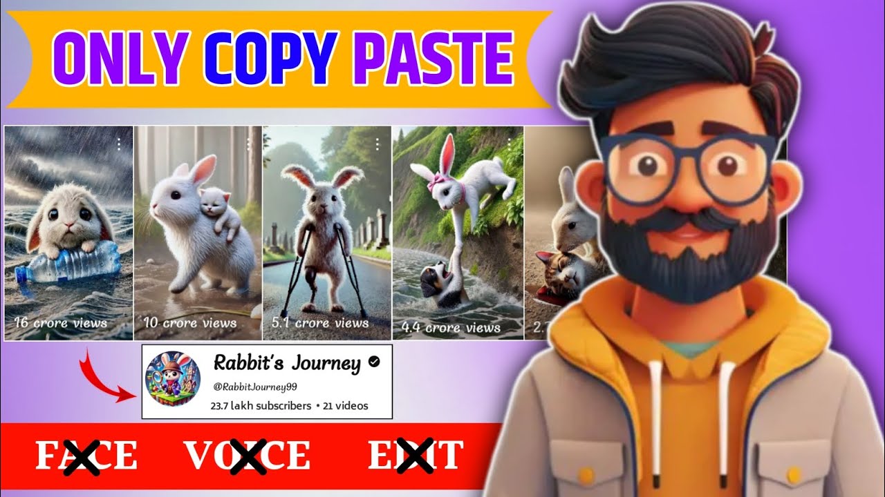 No Face No Voice. Ai Videos Kaise Banaye #aivideocopypaste - YouTube