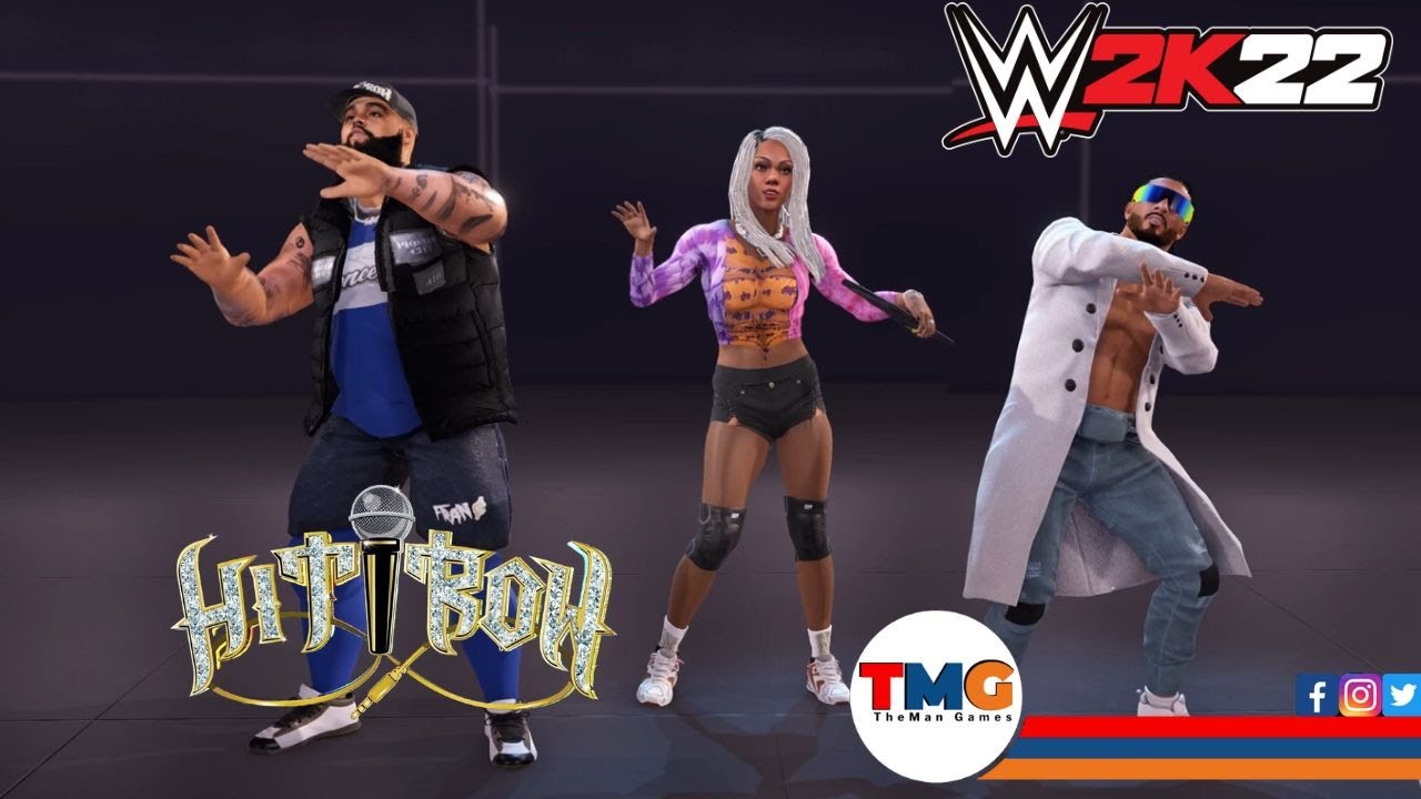 Hit Row Smackdown Entrance WWE 2K22 - YouTube