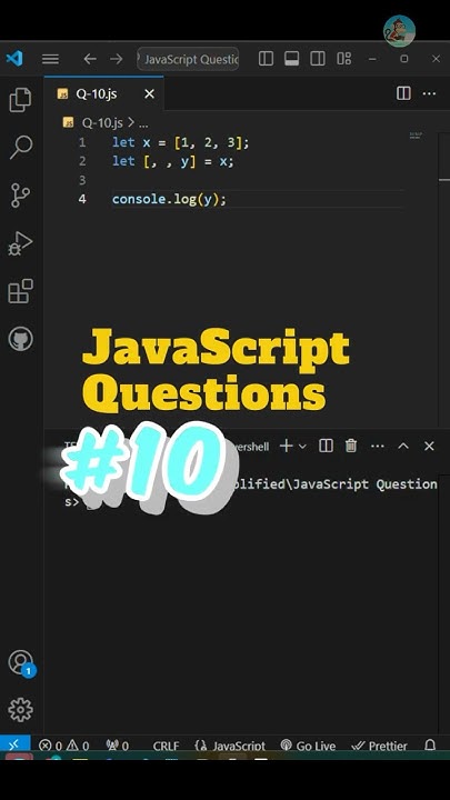 10 Javascript Questions Series Coding Webdevelopment Codingsimplifiedspace