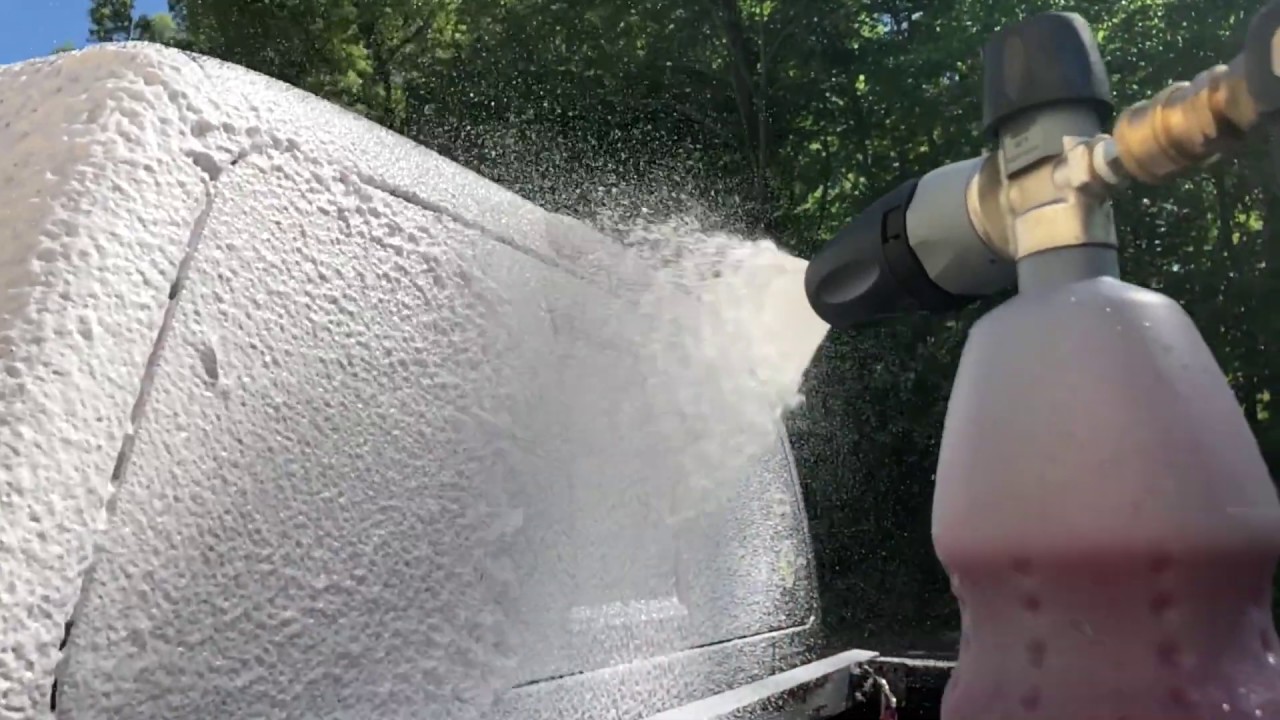 Chem-X Xtreme Foam Kit Featuring Liquid-X Polymer Foam - YouTube
