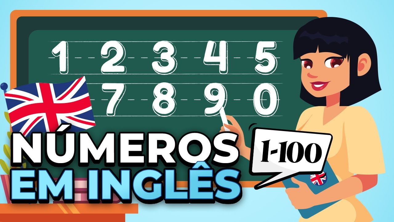 Aula 6 - Aprenda os números em Inglês entre 1 e 100 - YouTube