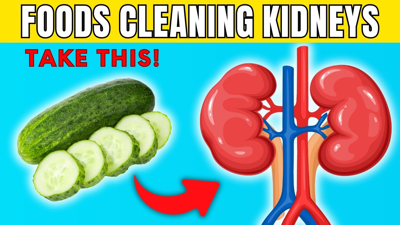 9 Foods to CLEANSE Your Kidneys FAST! | Natural Kidney Detox - YouTube