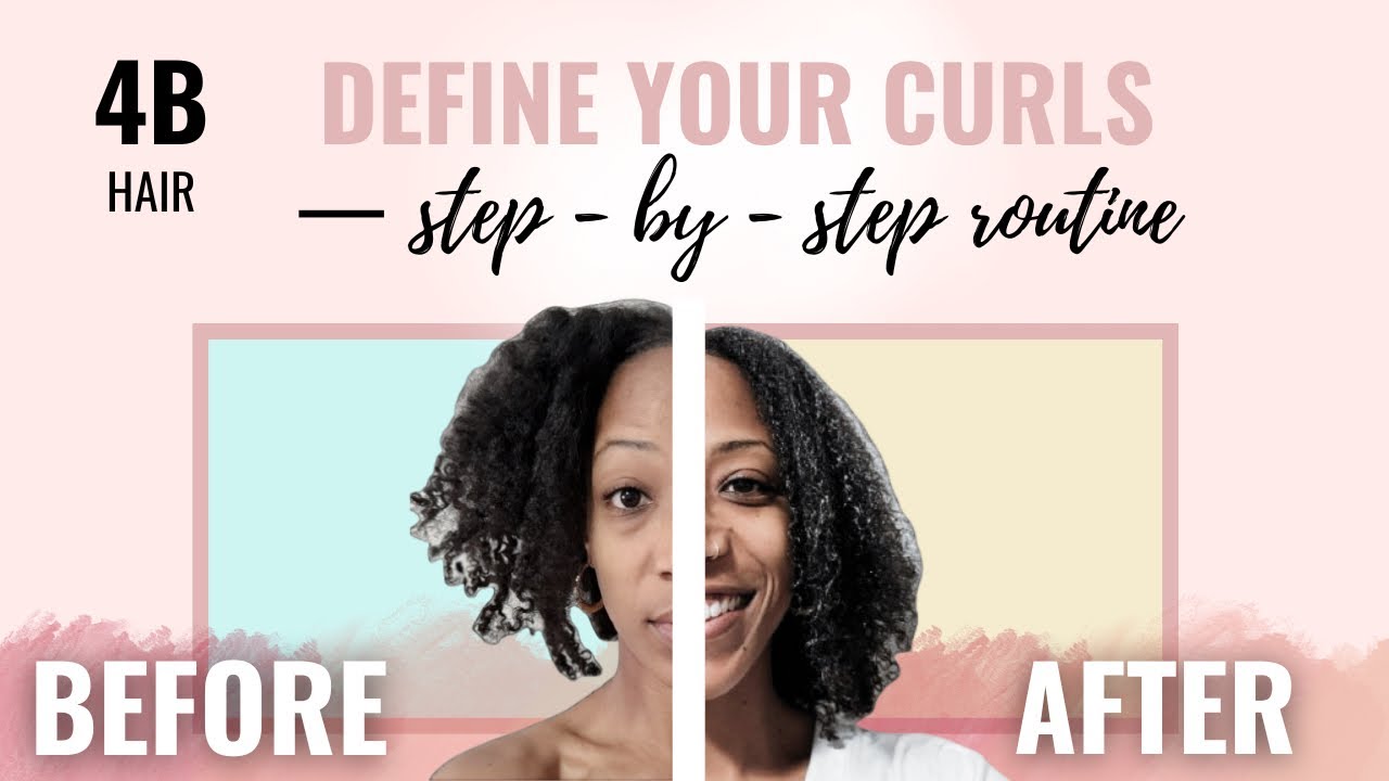 4B Hair Care for Beginners: How to define your 4B Curls - YouTube