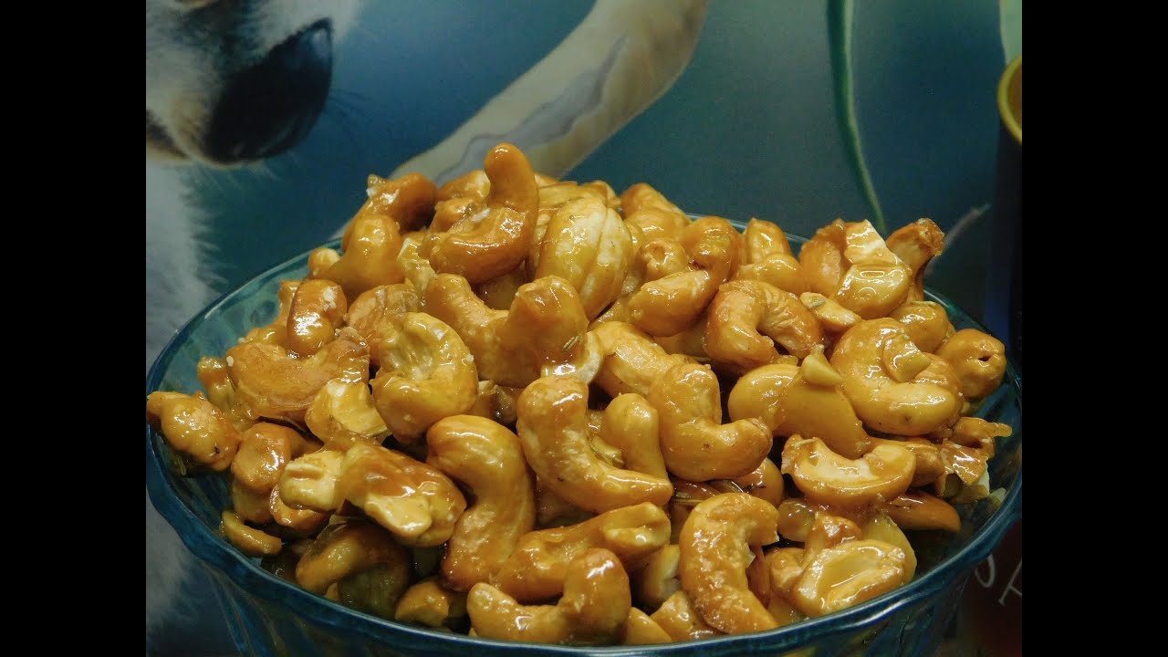 HOW TO MAKE HONEY ROASTED CASHEWS - Aussie girl can cook - YouTube