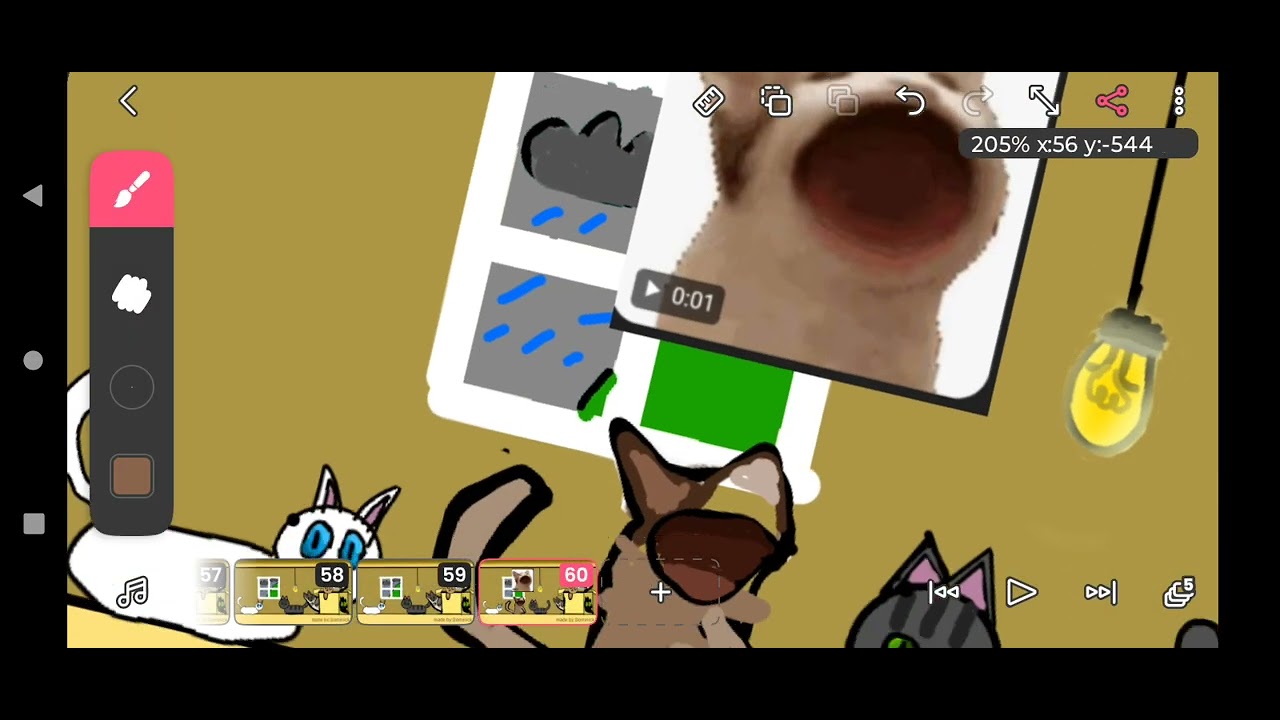 drawing bop cat - YouTube