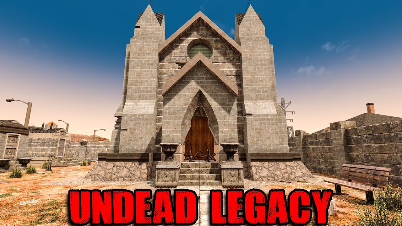 INTO THE CRYPT in Undead Legacy (7 Days to Die) Alpha 20 - YouTube