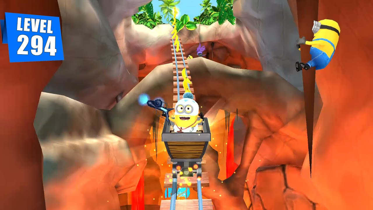Despicable Me: Minion Rush Baby Minion jump over obstacles 120 times at ...