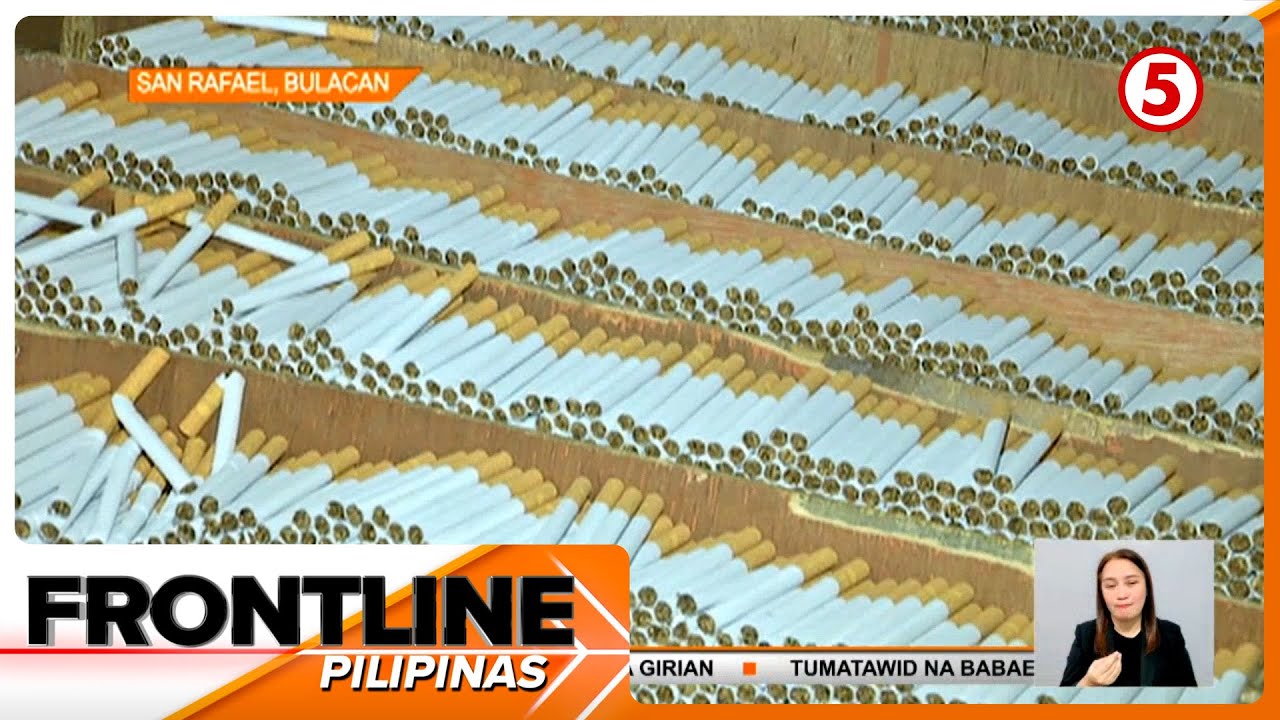 Pagawaan ng pekeng sigarilyo sa Bulacan, nabisto | Frontline Pilipinas ...