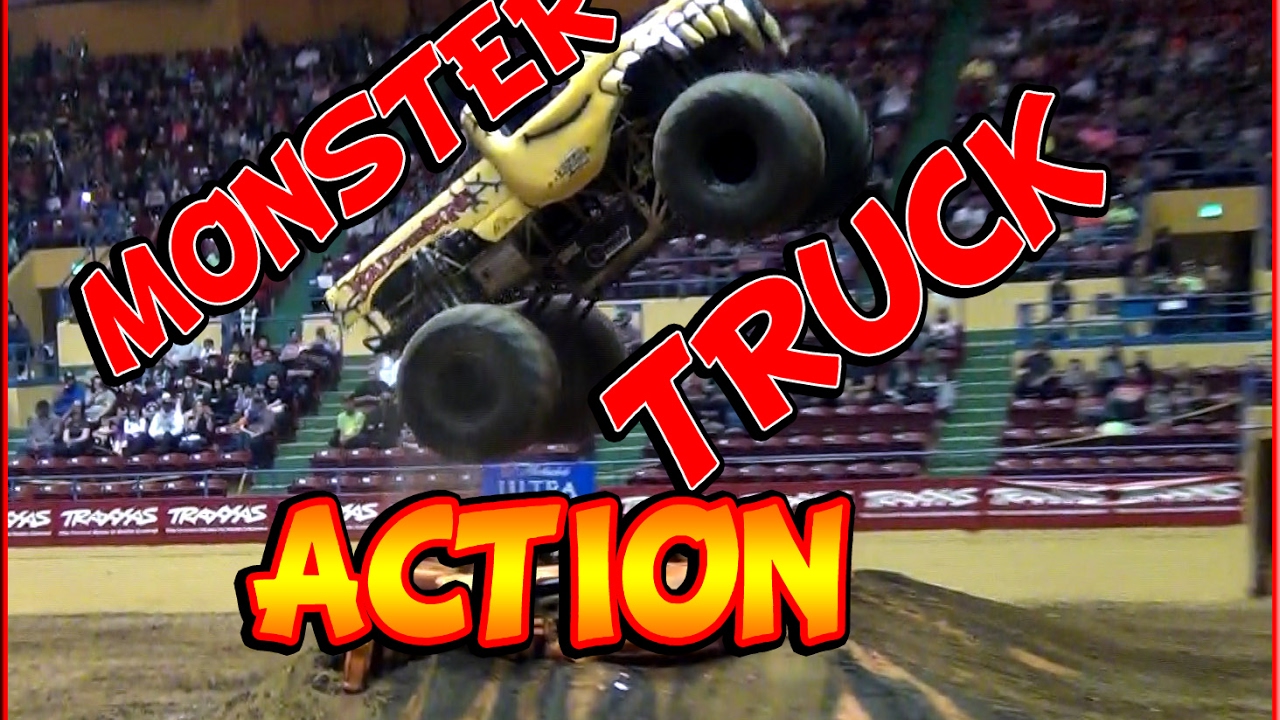 MONSTER TRUCK ACTION PT.1 - YouTube