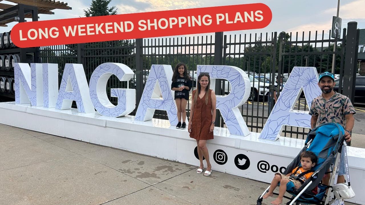 LONG WEEKEND SHOPPING HAUL - Tried the 10$ POP-UP GIANT SALE & NIAGARA ...