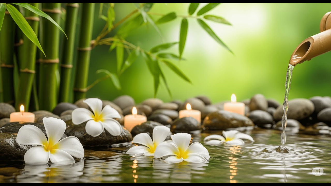 🔴 LIVE | Relaxing Piano Music & Water Sounds for Study & Stress Relief ...