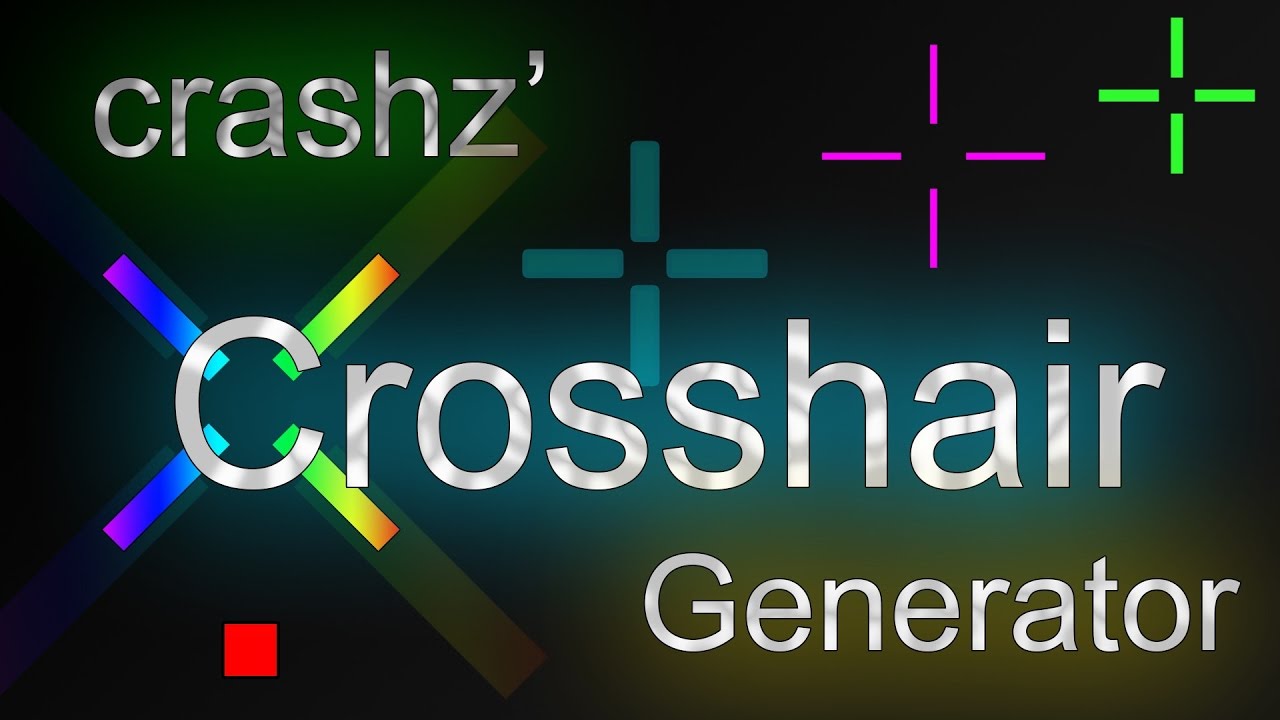 Your individual Crosshair!? crashz' Crosshair Generator | CS:GO - YouTube