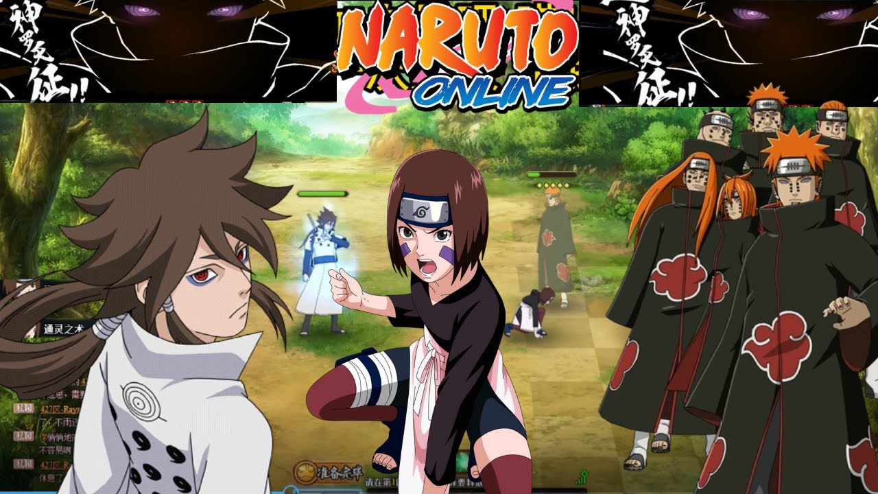 Naruto Online - Indra and Rin Can Stop Pain [Six Path Assemble] ? - YouTube