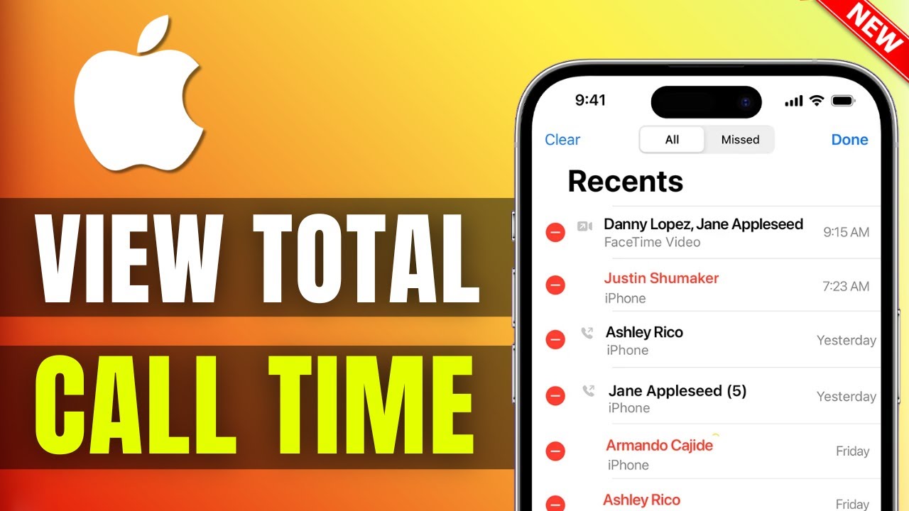 iPhone 13 Pro/13/13 Pro Max: How To View Total Call Time On iPhone ...