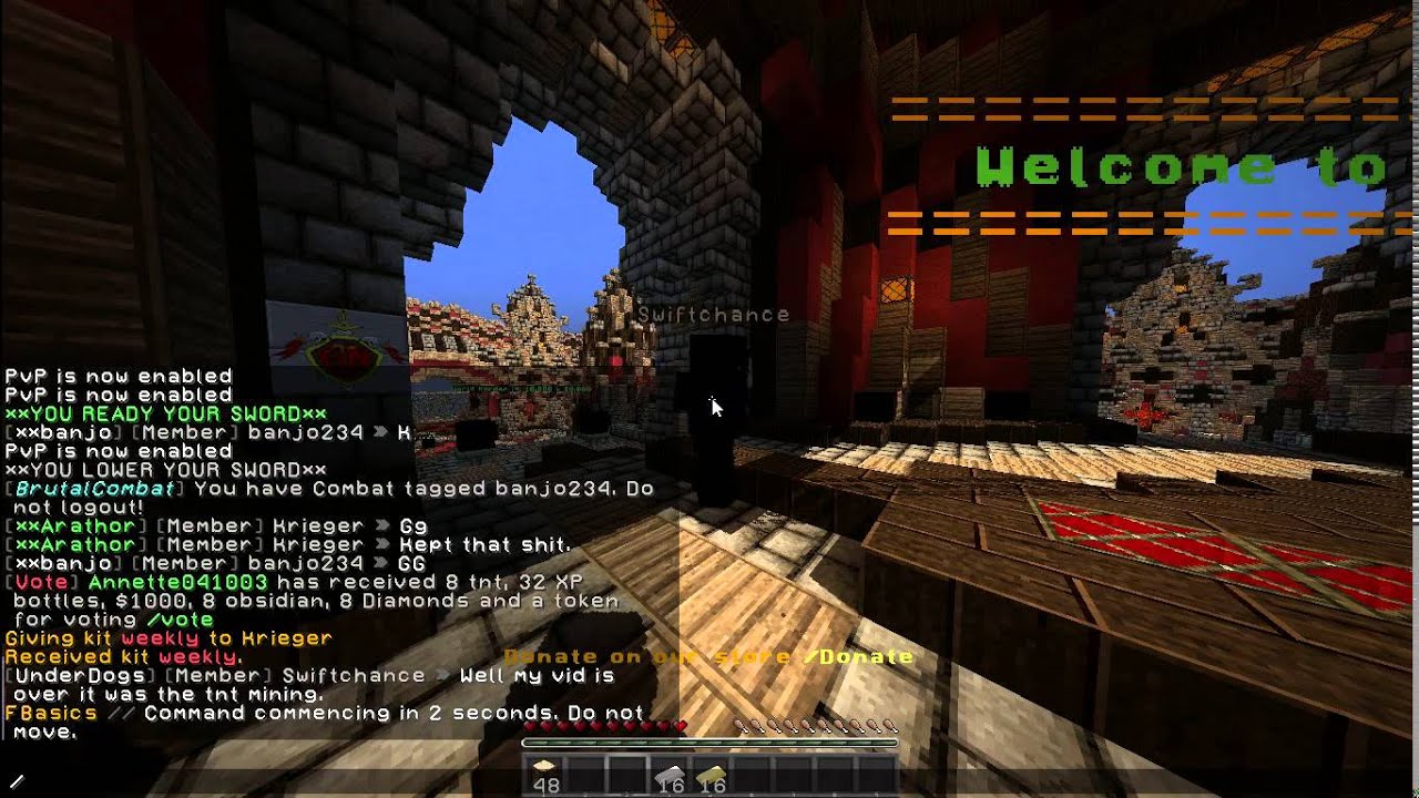 Epic minecraft server! - YouTube